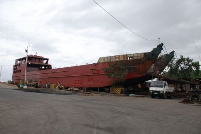 The shipping company in Cebu